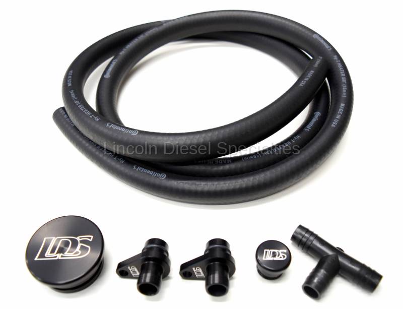 PCV Reroute Package with Resonator Delete Plug (2004.5-2010)